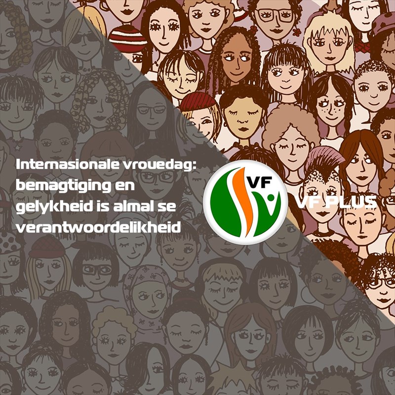 Vryheidsfront Plus | Internasionale vrouedag: bemagtiging en gelykheid ...